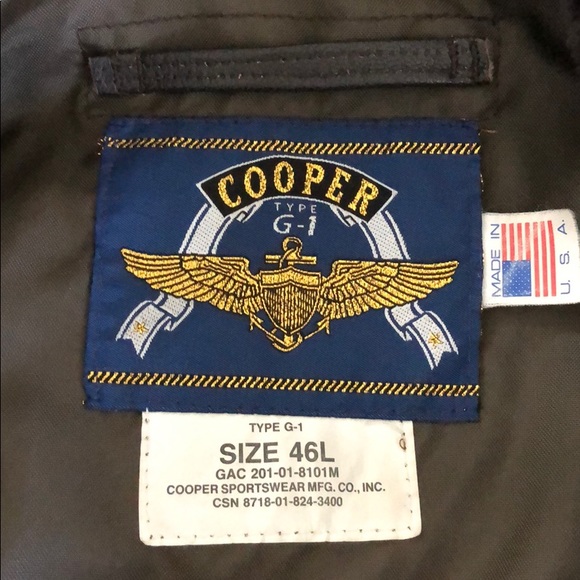Cooper | Jackets & Coats | Military Leather Flight Jacket | Poshmark